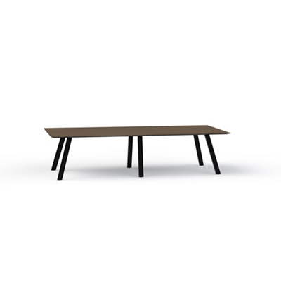 Plateaux Rectangular Conference Table with Knife Edge - 120W x 48D by ...