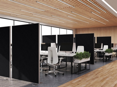 Shift Tackable Room Divider - 48"W x 72"H by Mio Culture | NBF.com