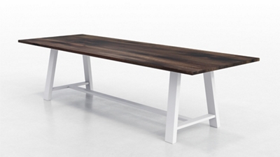 Urban Loft Collaborative Table - 120"Wx30"H by KFI Studios | NBF.com