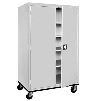 Transport Mobile Storage Cabinet - 46"W x 24"D by Sandusky | NBF.com