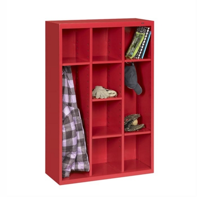 Heavy Duty Steel Cubby Cabinet - 52"H by Tennsco | NBF.com