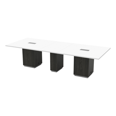 Tuxedo Six Seat Rectangular Conference Table - 120"W x 48"D by Office ...
