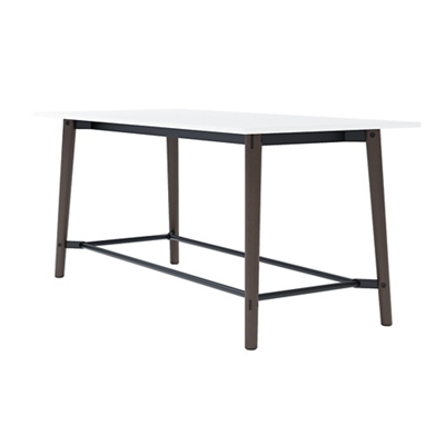 Bar-Height Laminate Collaborative Table - 42"W x 90"D by KFI Studios ...