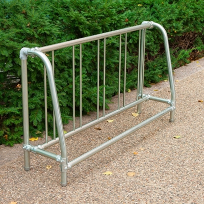 Surface Mounted 10 ft Single Sided Bike Rack by UltraSite | NBF.com