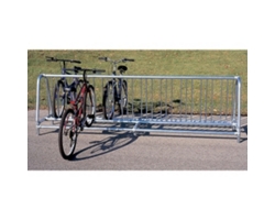 Portable 10 ft Double Sided Bike Rack