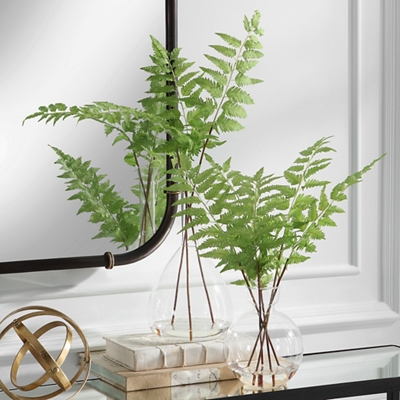 Ferns in Vases, Set of Two by NBF Signature Series | NBF.com
