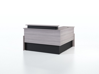 Vanguard 66” Adjustable-Height Reception Desk w/ Left Return – 66"Wx78 ...