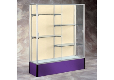 60" Wide Spirit Display Case with Fabric Back by Ghent | NBF.com