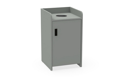 Waste Receptacle with Right Hand Door - Laminate by WB Manufacturing ...