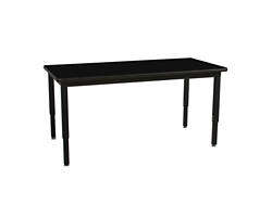 Heavy Duty Adjustable Height Table - 60"Wx30"D
