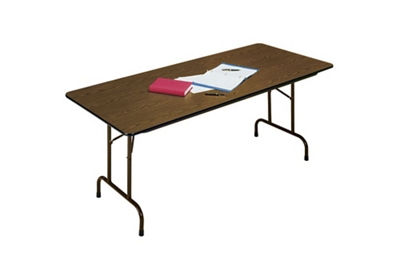 Fixed Height Folding Table 24" Wide x 96" Long by Correll | NBF.com