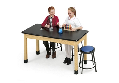 Laminate Science Lab Table 24" Wide x 48" Long by Diversified Woodcraft ...