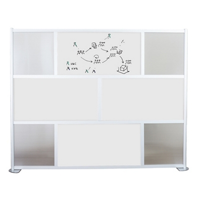 Framewall Dry Erase Divider Wall - 8'W x 6' H by Loftwall | NBF.com