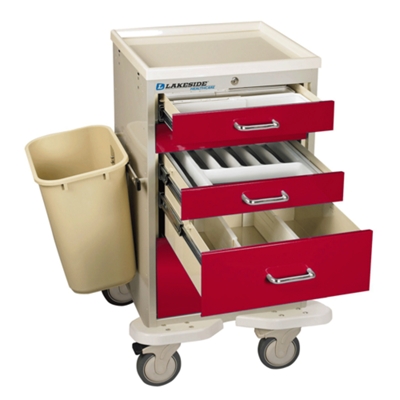 5-Drawer Emergency Mini Cart by Lakeside | NBF.com