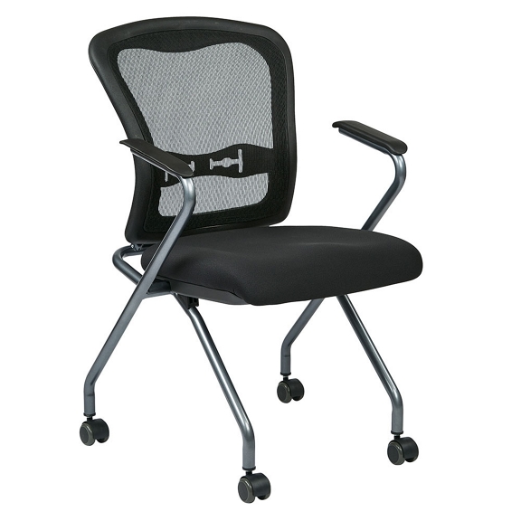 Pro Line II Deluxe Nesting Mesh Folding Chair