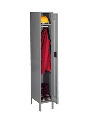 Single Tier Locker 1 Wide With Legs by Tennsco | NBF.com