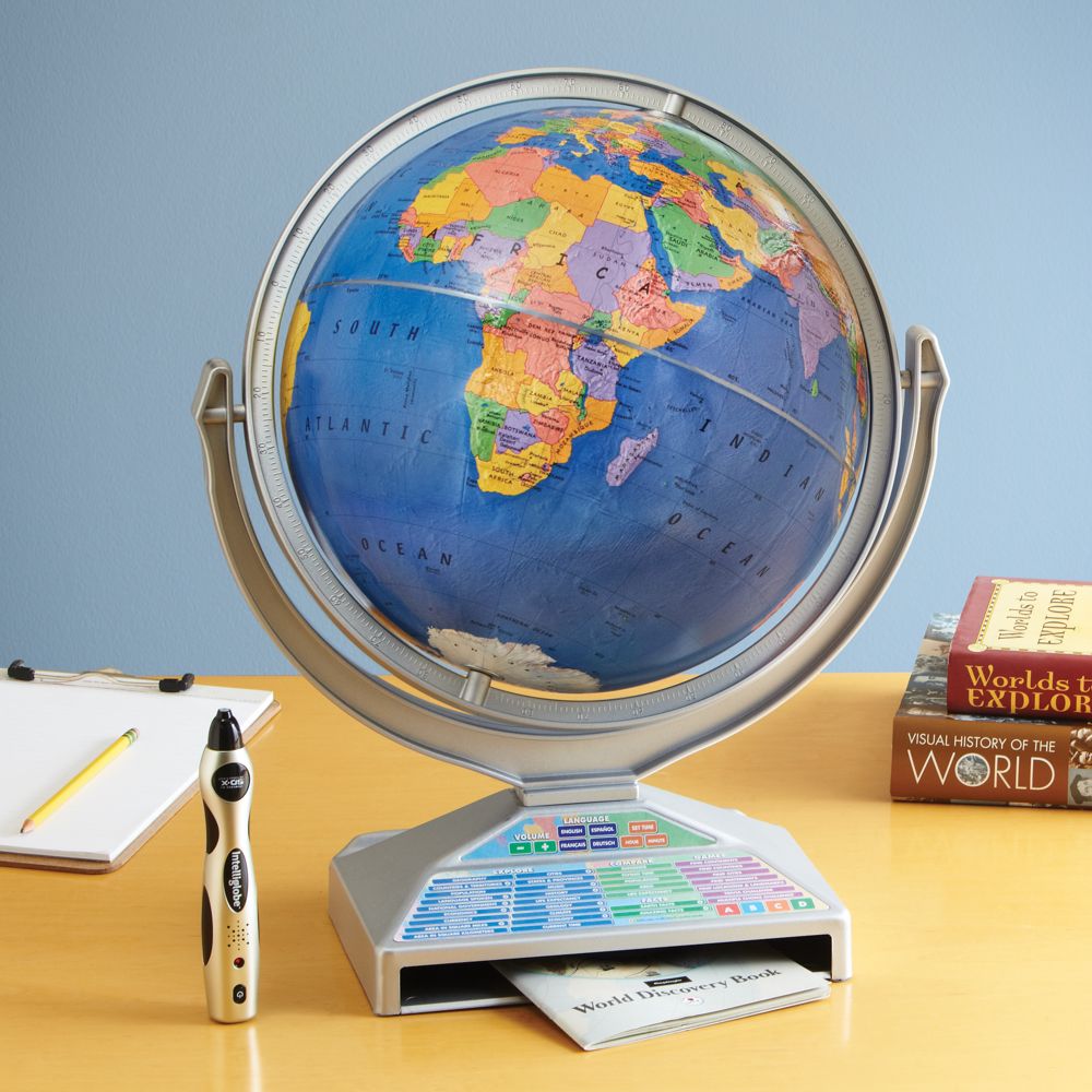 Intelliglobe Deluxe Interactive World Globe Replogle Globes