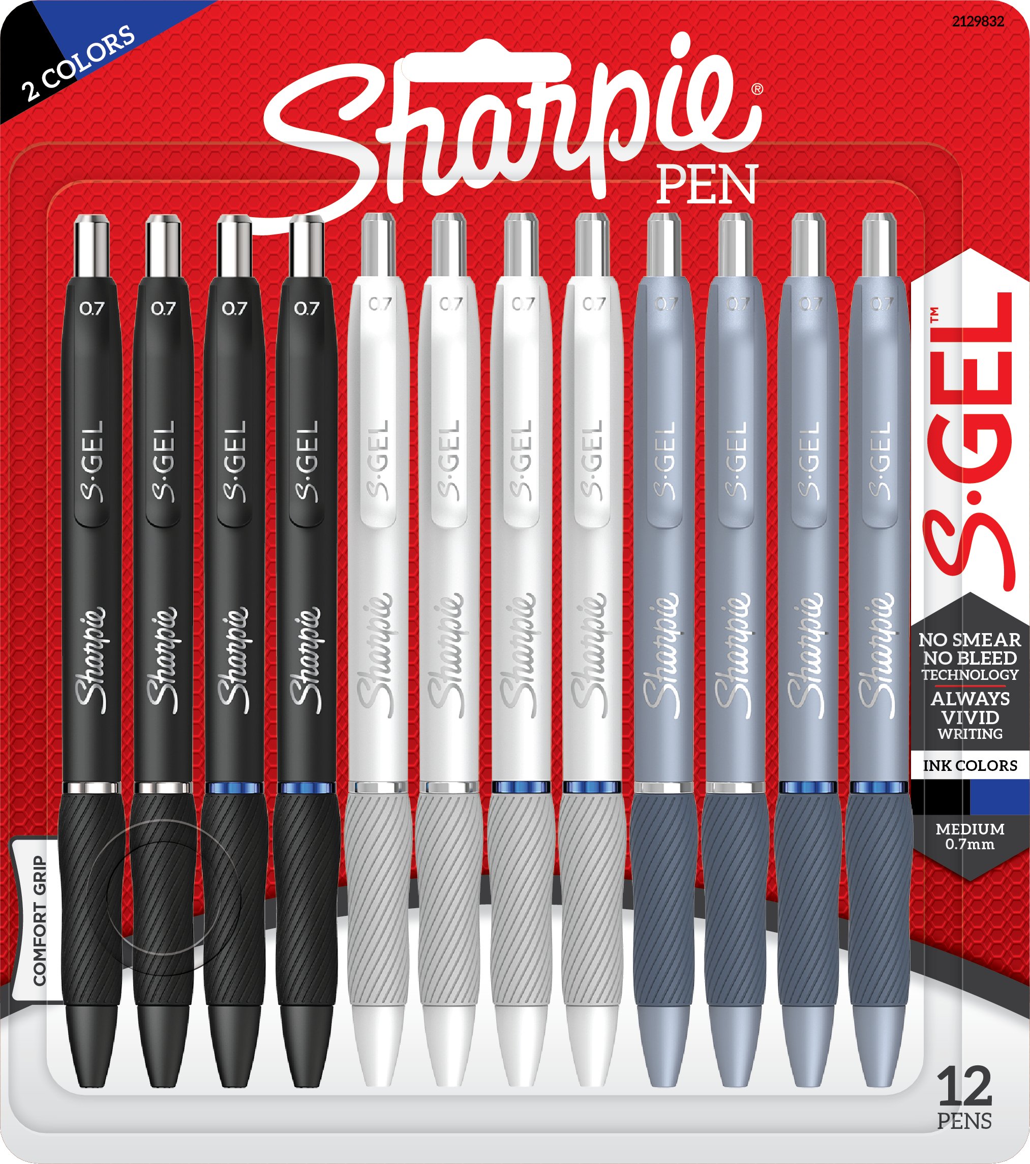 Sharpie S-Gel, Fashion Barrel, Medium Point (0.7mm) | Sharpie
