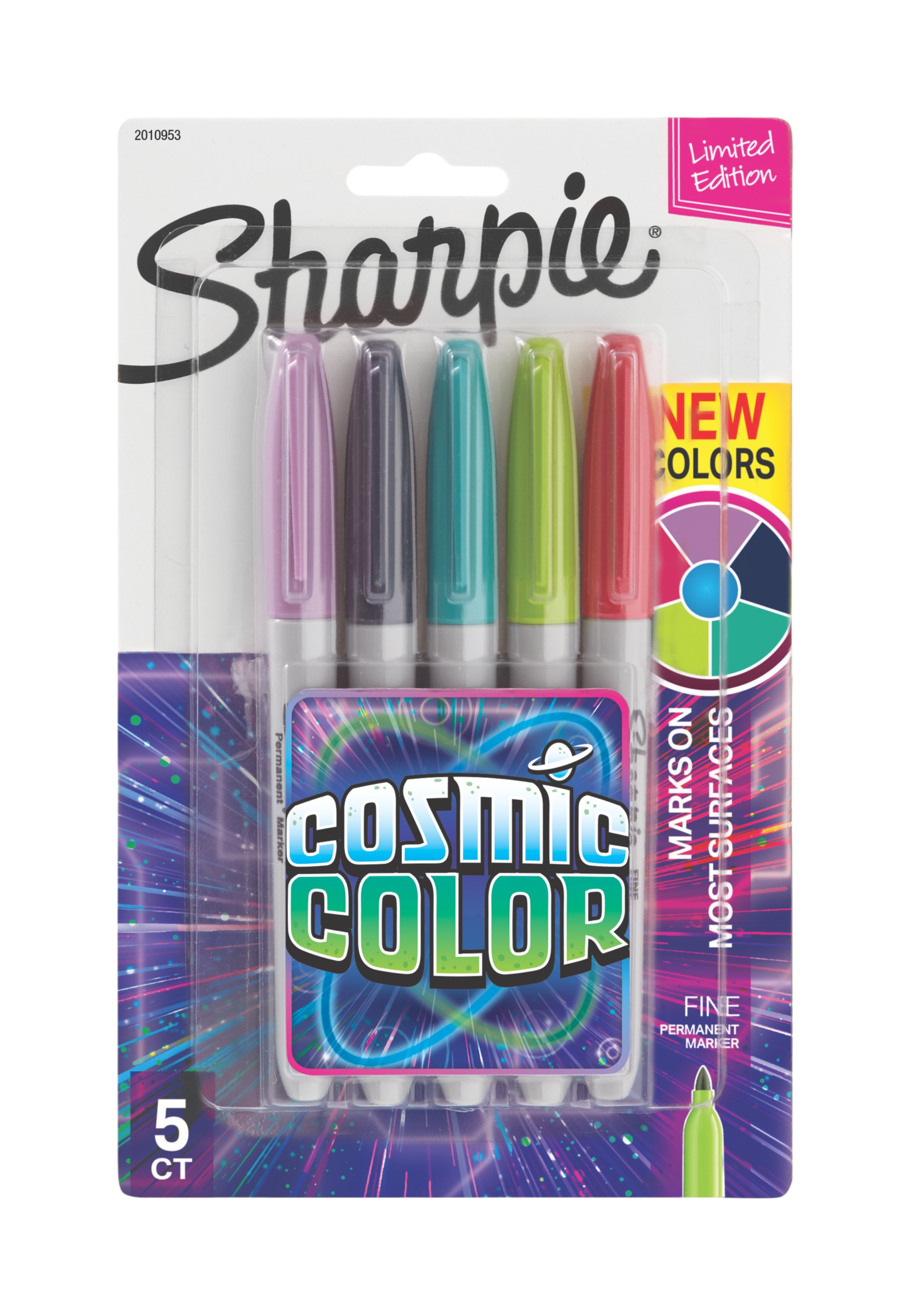 Sharpie Permanent Markers, Cosmic Color, Fine Point | Sharpie