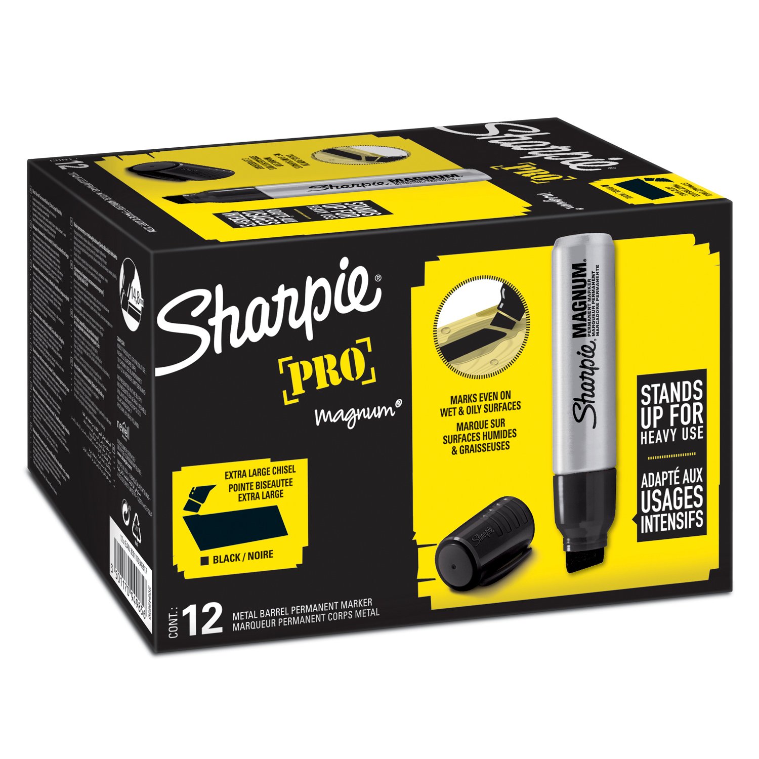 Sharpie Magnum Permanent Markers, Oversized Chisel Tip | Sharpie UK