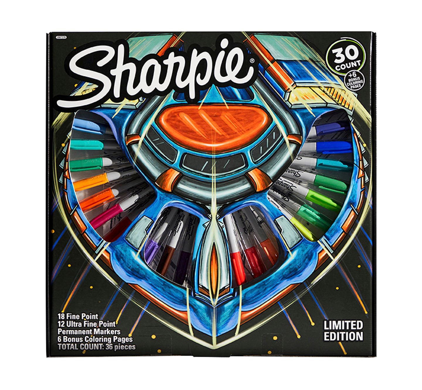 Permanent Marker Spinner Pack Challenge | Sharpie