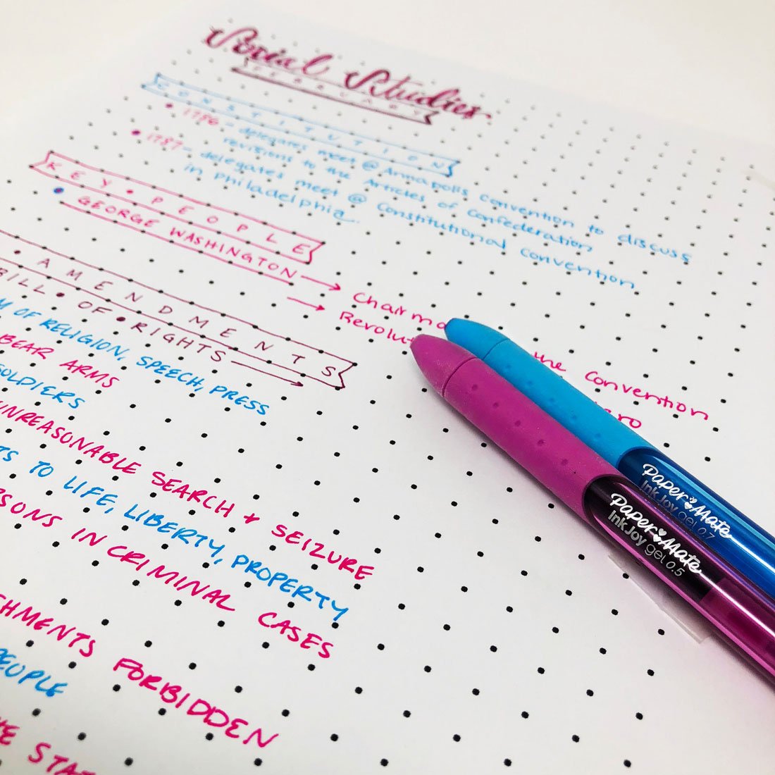 Using Bullet Journalling to Make the Most of Note taking | Paper Mate