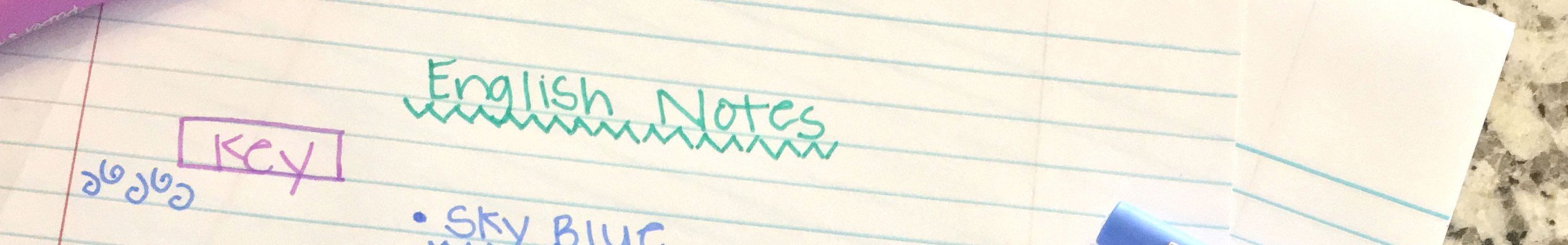 Strategies for Note Taking in English Class | Paper Mate