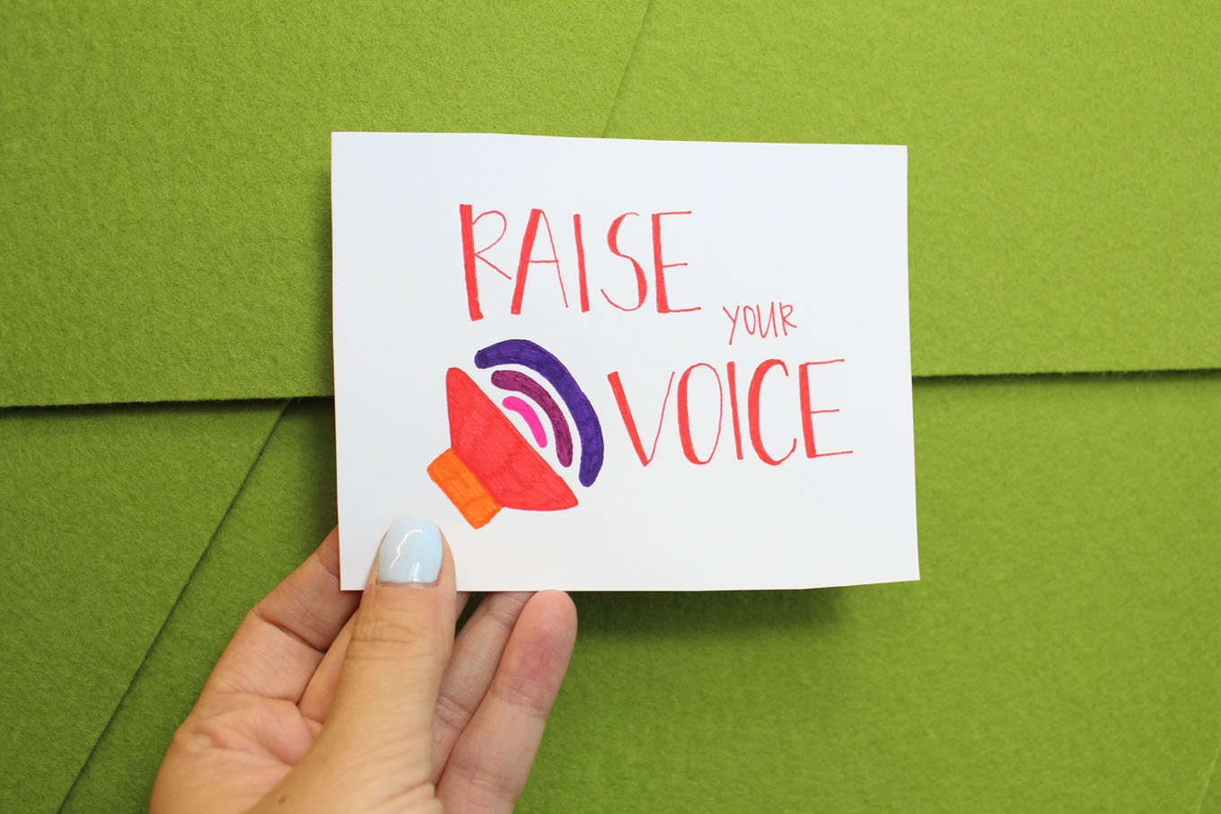 Raise Your Voice - Paper Mate