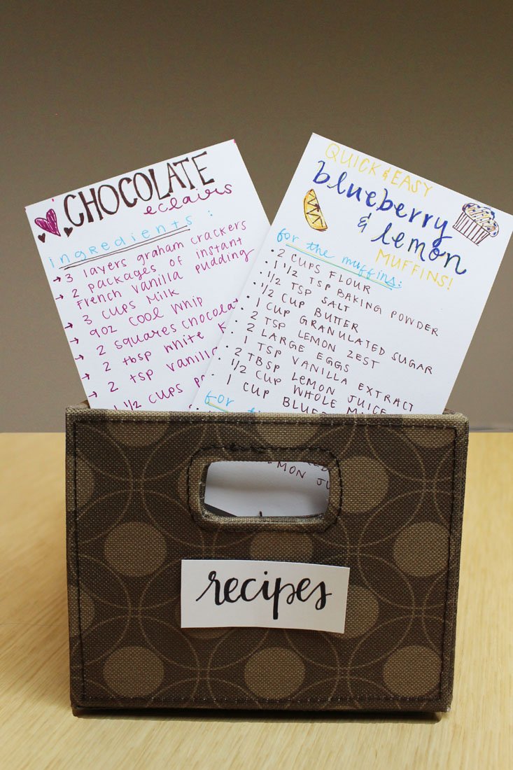Recipe Cards: A DIY Project to Spice Up Your Favorite Family Dishes ...
