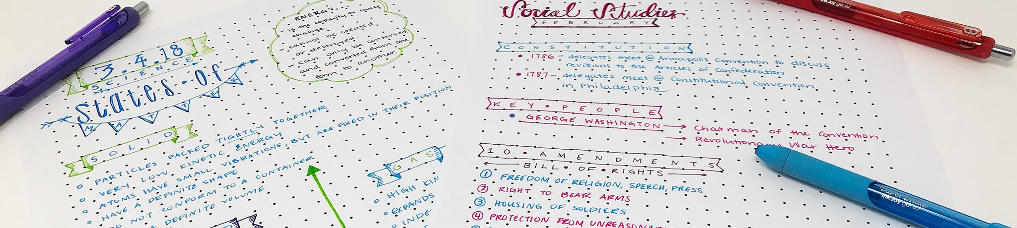 Using Bullet Journalling to Make the Most of Note taking | Paper Mate