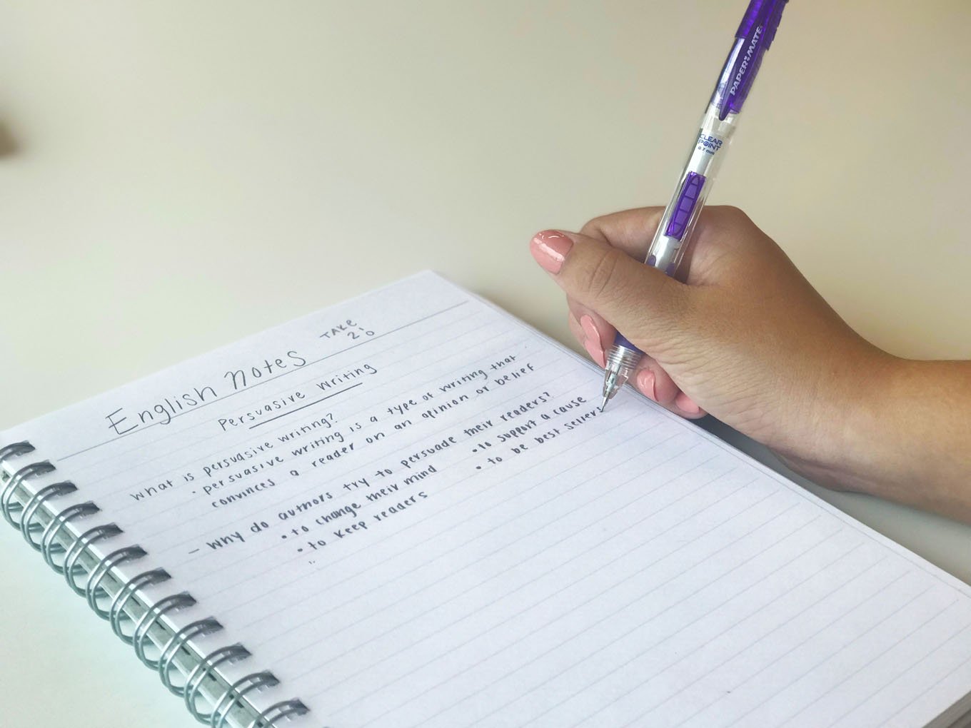 Rewrite Your Way to Success - Paper Mate