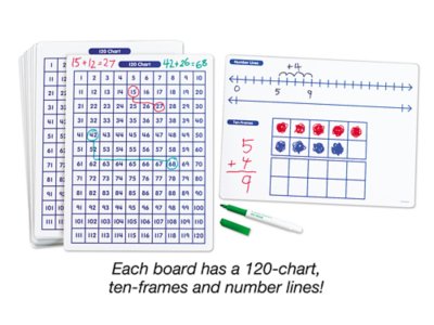 Tactile Number Lines - Set of 30 at Lakeshore Learning