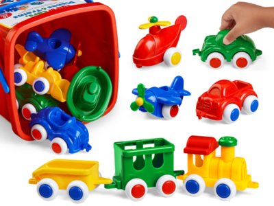 Tub of Cars, Planes & Trains at Lakeshore Learning