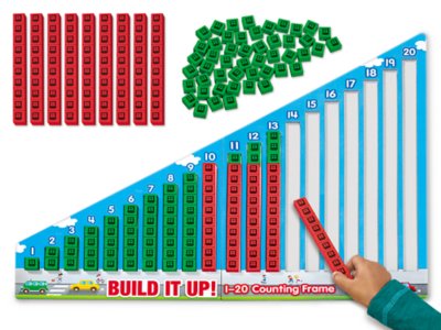 Build It Up! 1-20 Counting Frame at Lakeshore Learning