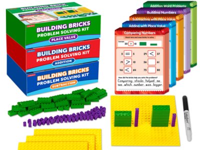 Building Bricks Problem Solving Kits - Complete Set at Lakeshore Learning