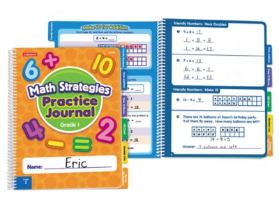 Math Strategies Practice Journal - Gr. 1 at Lakeshore Learning