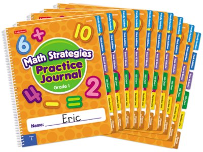 Math Strategies Practice Journal - Gr. 1 at Lakeshore Learning
