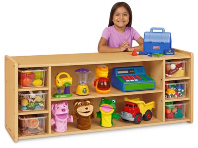 Heavy-Duty Low Cubbies & Shelves Storage Unit - Bluebay Office, Inc.
