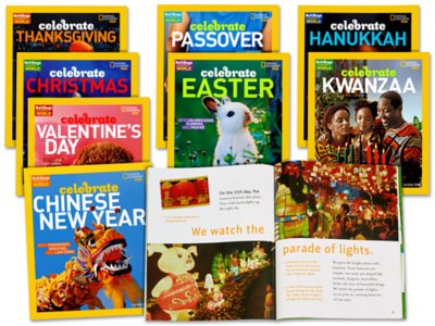 Holidays Around the World Paperback Library at Lakeshore Learning