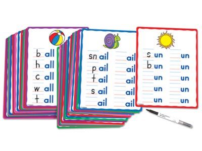 Word Patterns Practice Cards at Lakeshore Learning