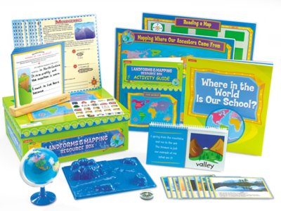 Landforms & Mapping Resource Box - Gr. 1-3 at Lakeshore Learning