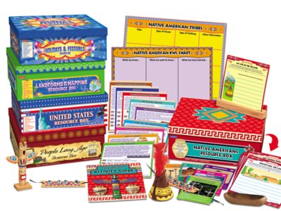 Social Studies Resource Boxes - Gr. 1-3 - Complete Set at Lakeshore ...