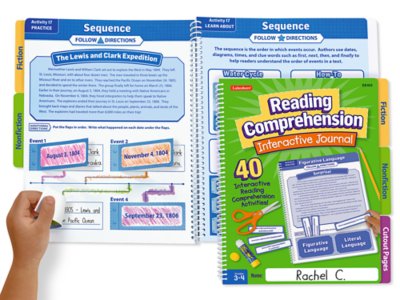 Reading Comprehension Interactive Journal - Gr. 3‑4 at Lakeshore Learning