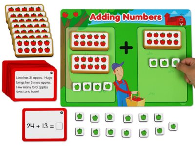 Solve It! Addition Magnetic Board at Lakeshore Learning