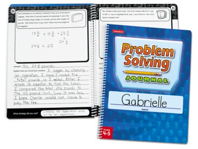 Problem Solving Journal - Gr. 4-5 at Lakeshore Learning