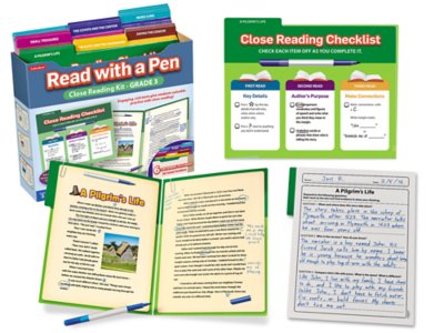 Read with a Pen! Close Reading Kit - Gr. 3 at Lakeshore Learning