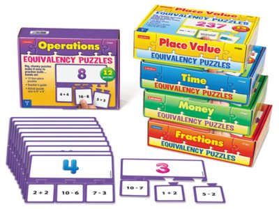 Teaching Math Skills Activity Centers - Complete Set at Lakeshore Learning