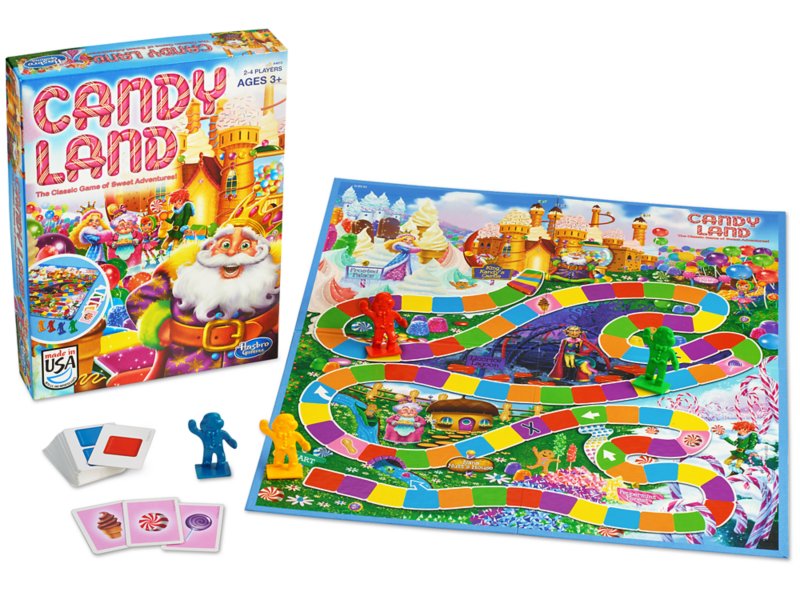 Candy land board customized - globalluda