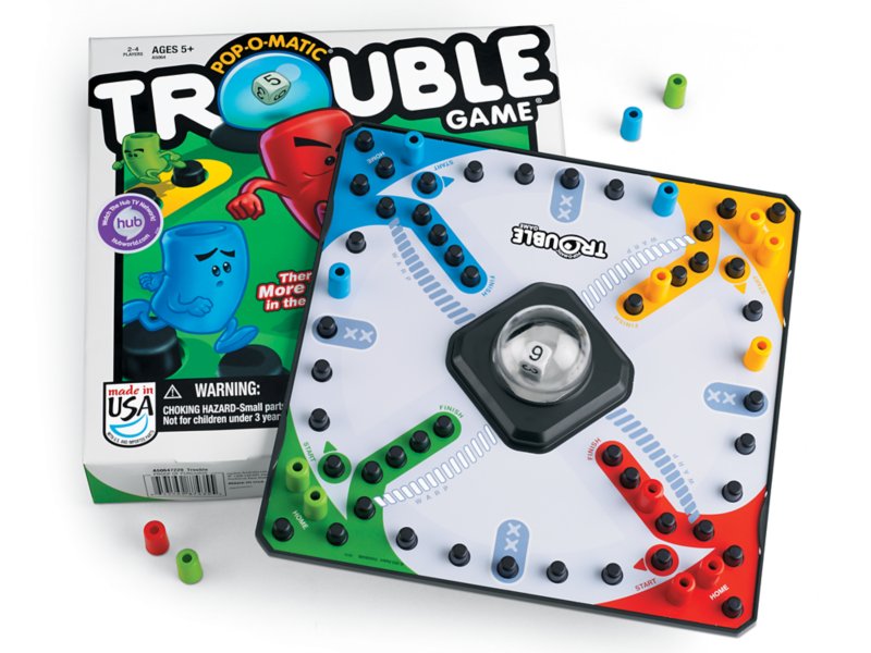 Trouble Game Pieces