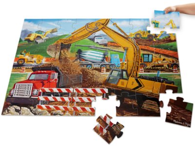 Construction Floor Puzzle at Lakeshore Learning